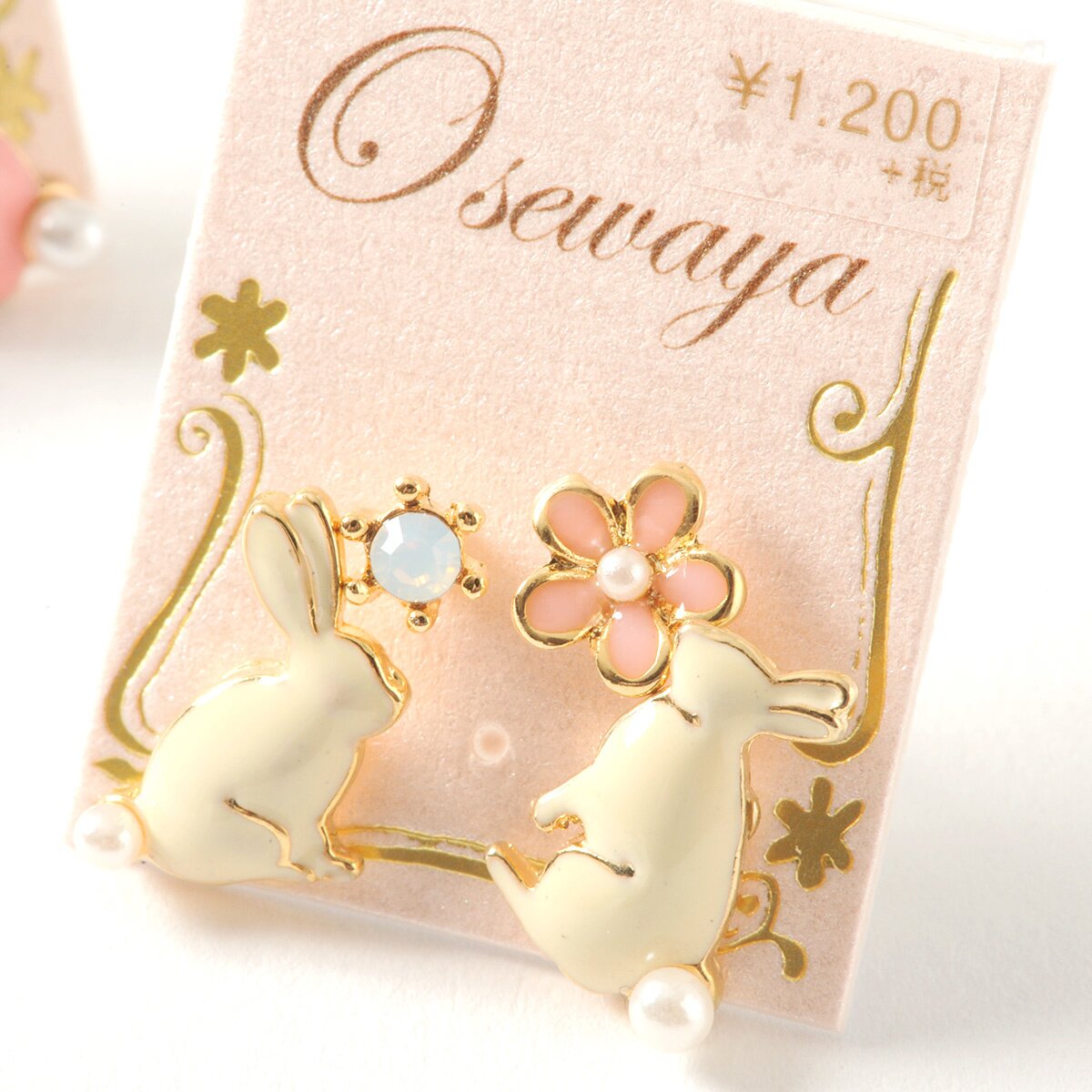Osewaya Charming Rabbit Earrings: Osewaya - Tokyo Otaku Mode (TOM)