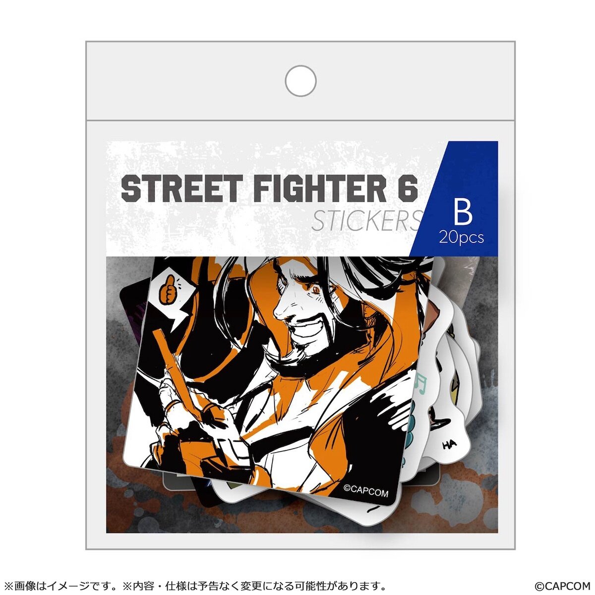 Street Fighter 6 Variety Die-cut Sticker: Capcom - Tokyo Otaku Mode (TOM)