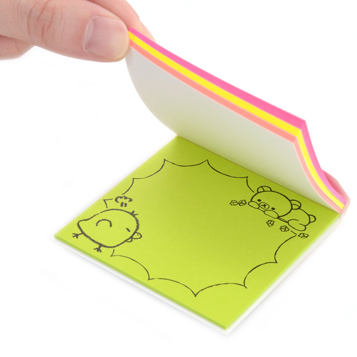 Rilakkuma Kiiroitori Diary Neon Sticky Notes: San-X - Tokyo Otaku Mode ...