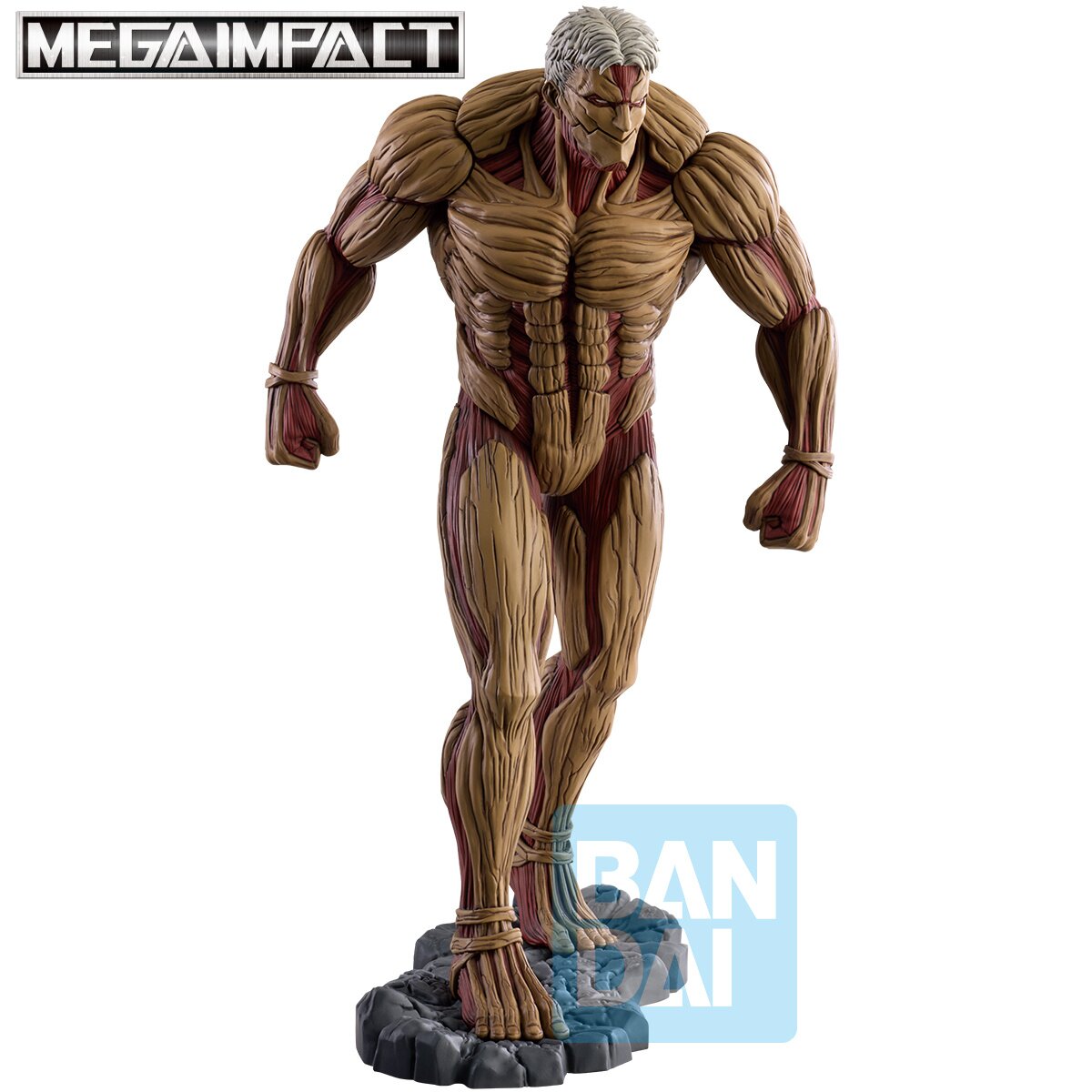 Mega Impact Ichibansho Figure Attack on Titan Armored Titan (Battle of Heaven and Earth) - Tokyo ...