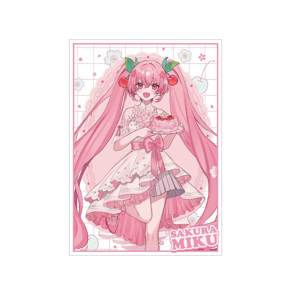 Sakura Miku: Sakura Party Ver. Art by Shugao A3 Matte Effect Poster ...