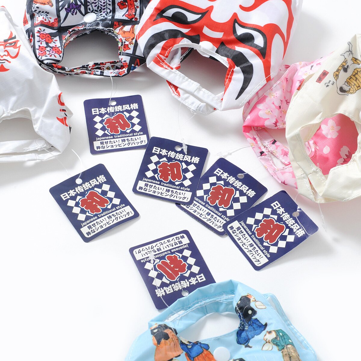 Traditional Japanese Design Eco Bags - Tokyo Otaku Mode (TOM)