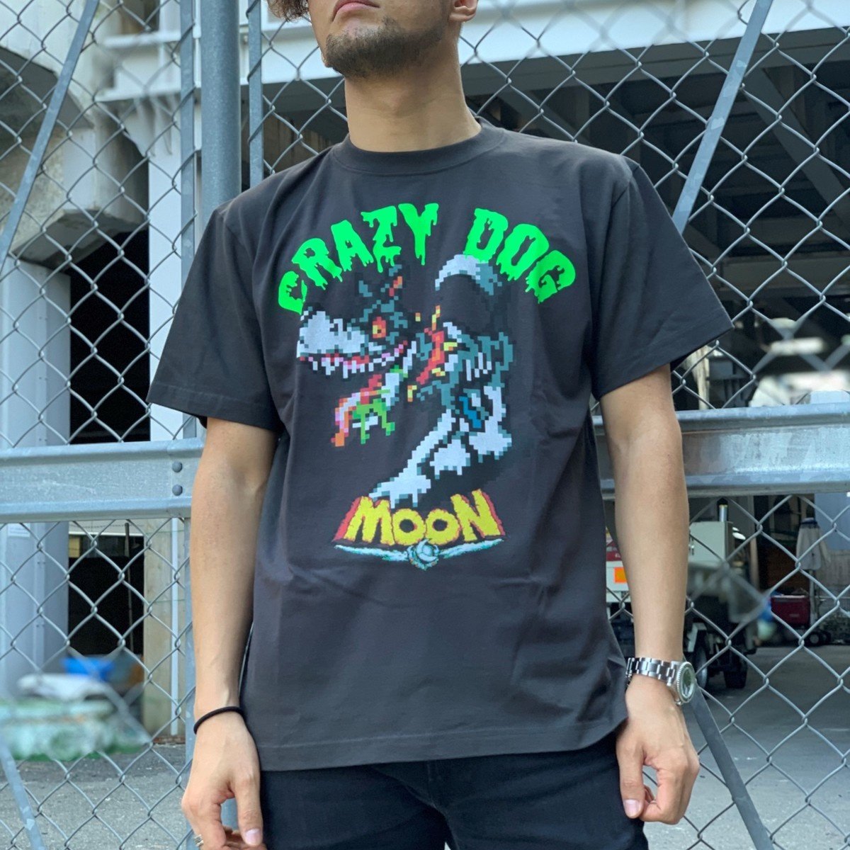 moon CRAZY DOG T-Shirt - Tokyo Otaku Mode (TOM)