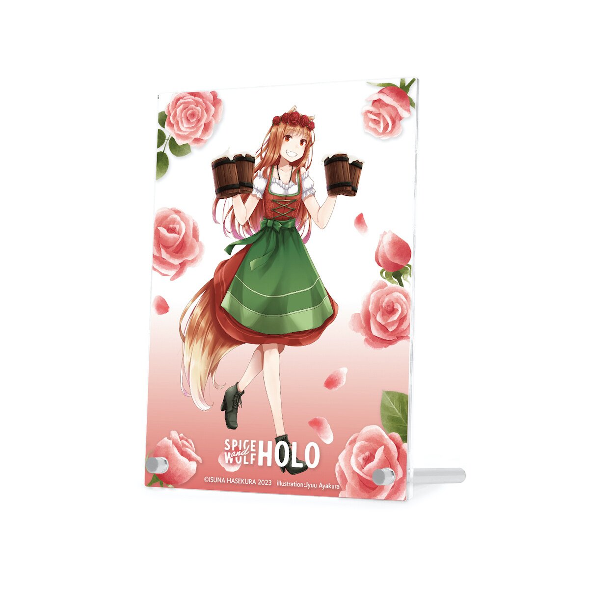 Spice and Wolf Jyuu Ayakura Illustration Double Acrylic Panel ...