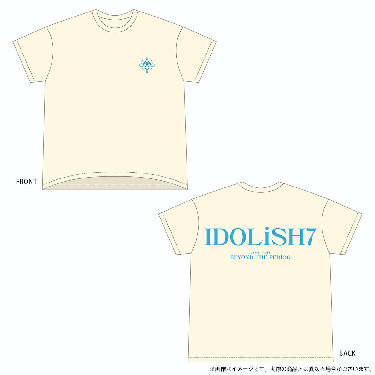 IDOLiSH7 the Movie LIVE 4bit BEYOND THE PERiOD Big Silhouette T-Shirt ...
