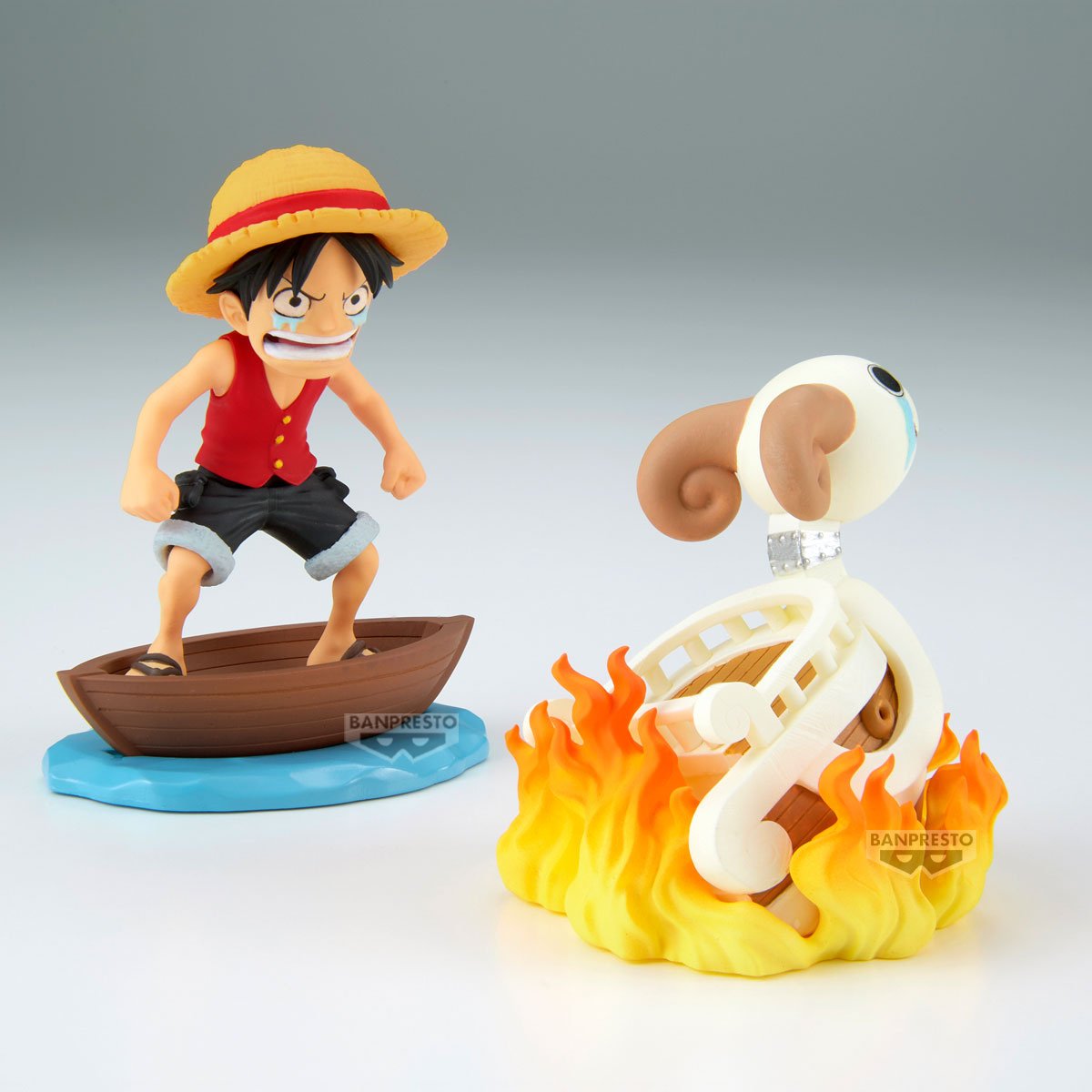 World Collectable Figure One Piece Log Stories Monkey D. Luffy & Going ...