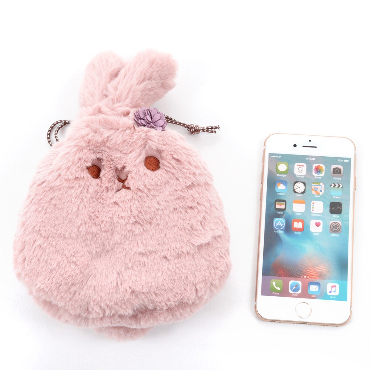 Faux Fur Drawstring Pouches - Tokyo Otaku Mode (TOM)