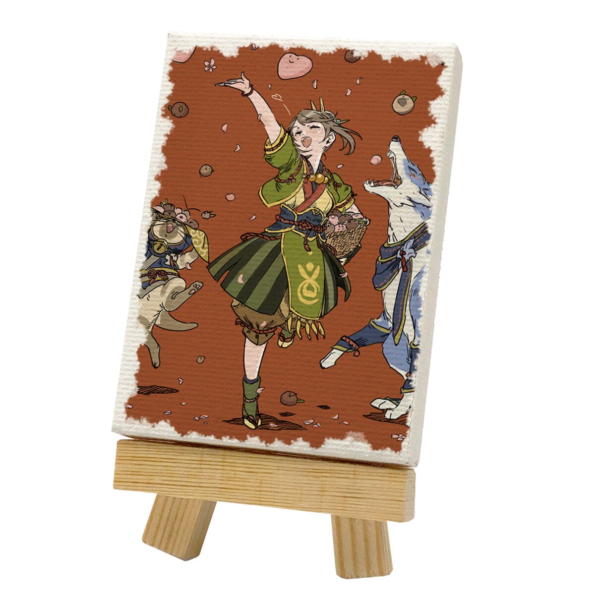 Monster Hunter Rise Mini Canvas Board Collection Box Set: Capcom ...