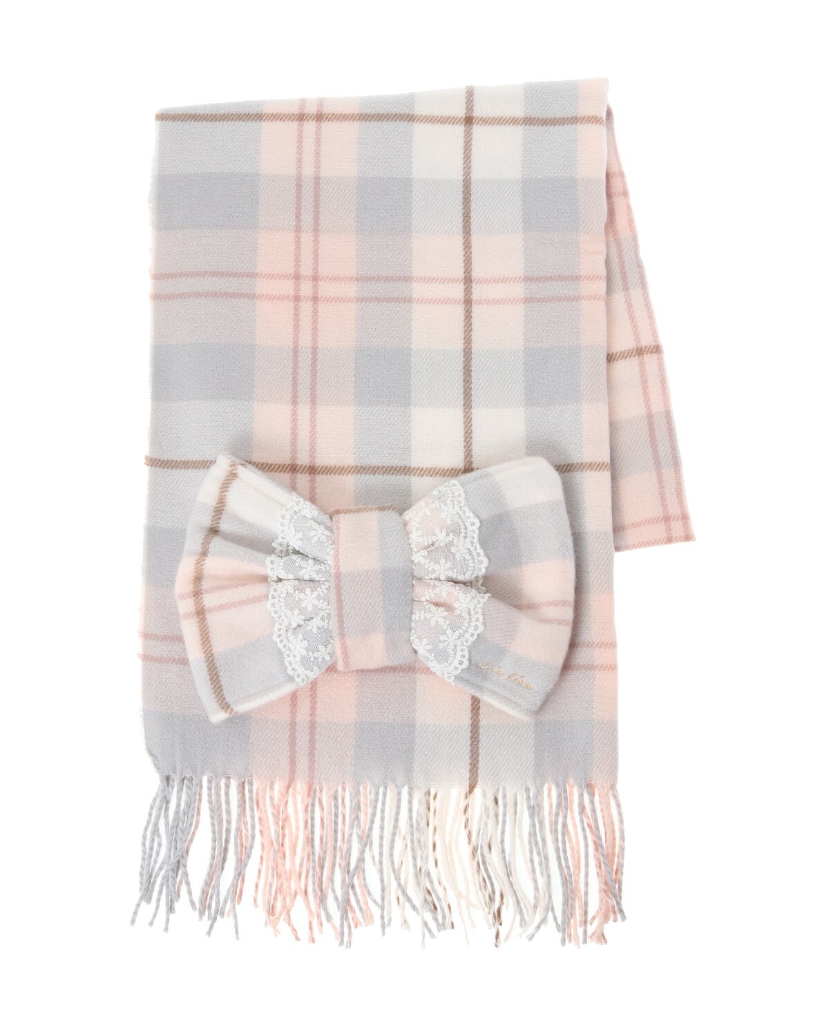 LIZ LISA Ribbon Checkered Stole - Tokyo Otaku Mode (TOM)