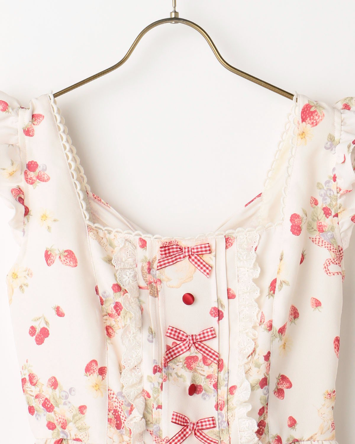 LIZ LISA Rabbit & Ribbon Print Jumper Skirt - Tokyo Otaku Mode (TOM)