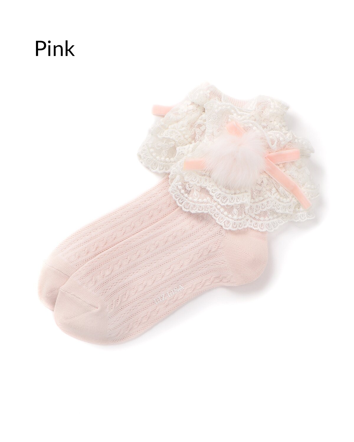 LIZ LISA Lace & Pom Pom Socks - Tokyo Otaku Mode (TOM)