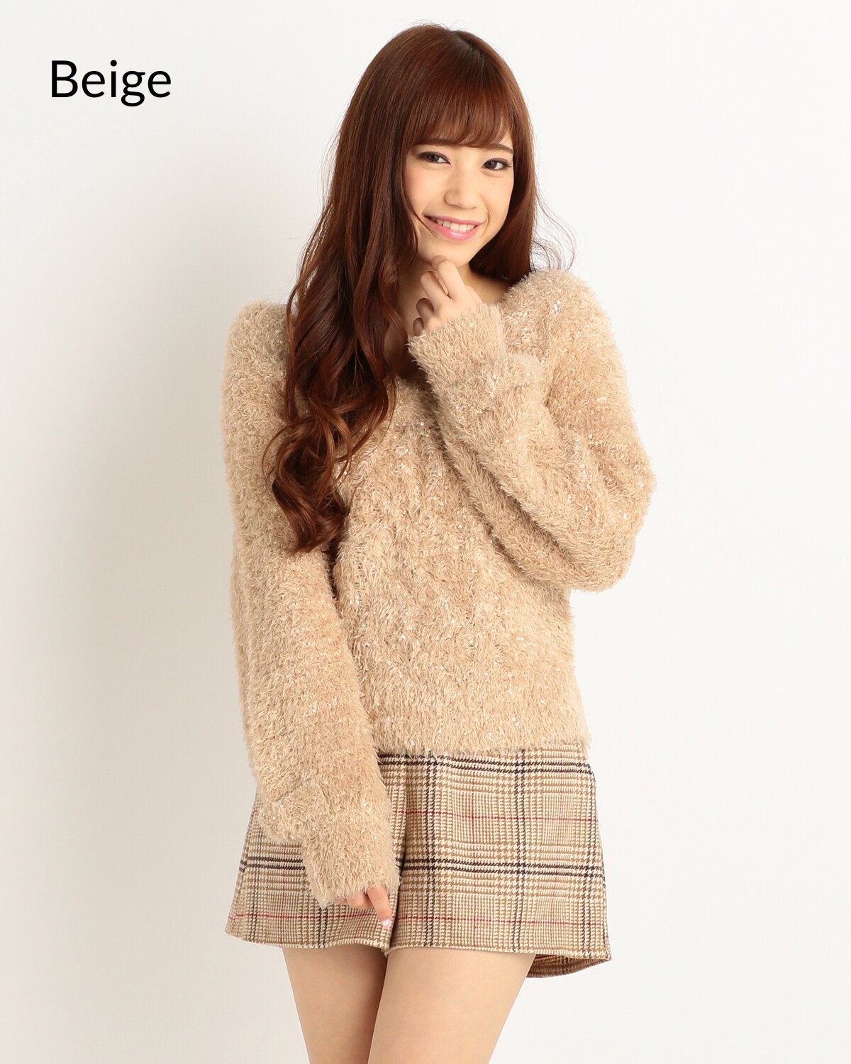 LIZ LISA Fluffy V-Neck Knit Top - Tokyo Otaku Mode (TOM)