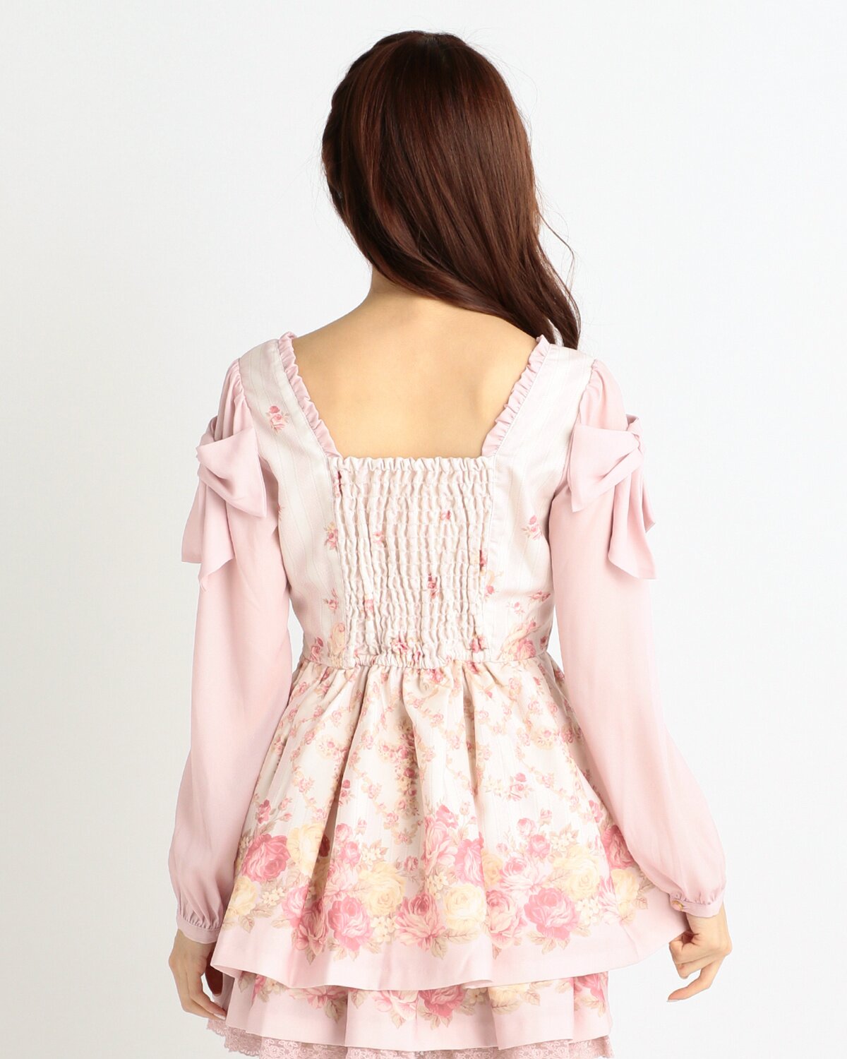 LIZ LISA Floral Cross Pattern Top - Tokyo Otaku Mode (TOM)
