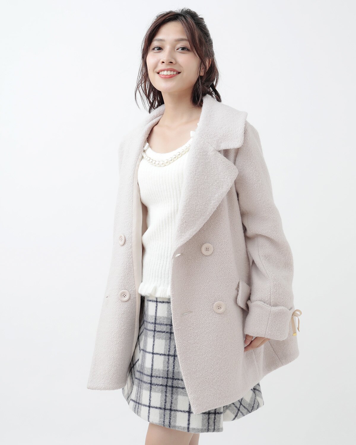 LIZ LISA Lace-Up Cocoon Coat: LIZ LISA - Tokyo Otaku Mode (TOM)