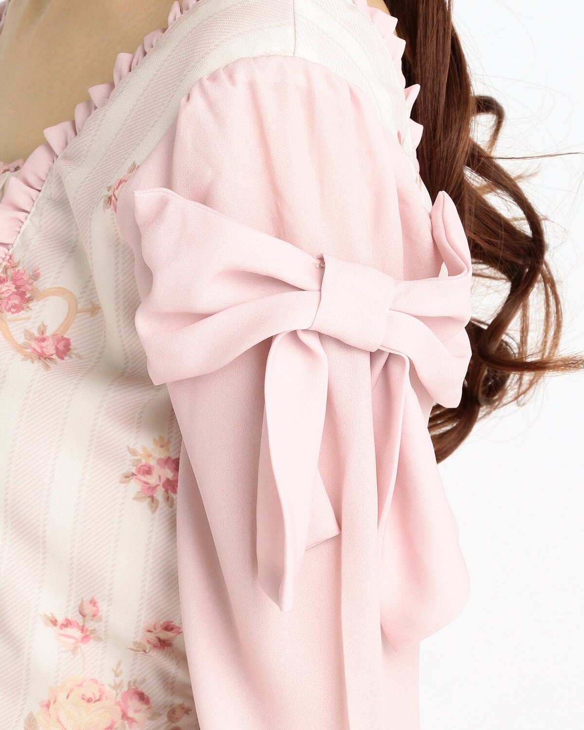 LIZ LISA Floral Cross Pattern Top - Tokyo Otaku Mode (TOM)