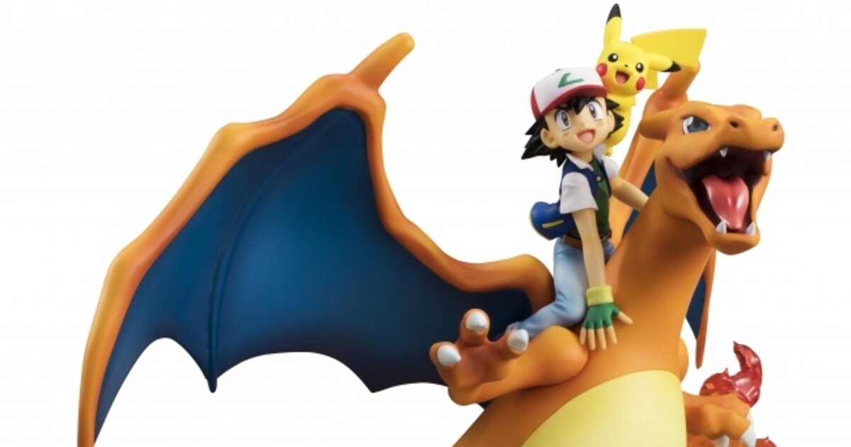 Ash, Pikachu & Charizard Finally Appear in the G.E.M Series | Figure ...