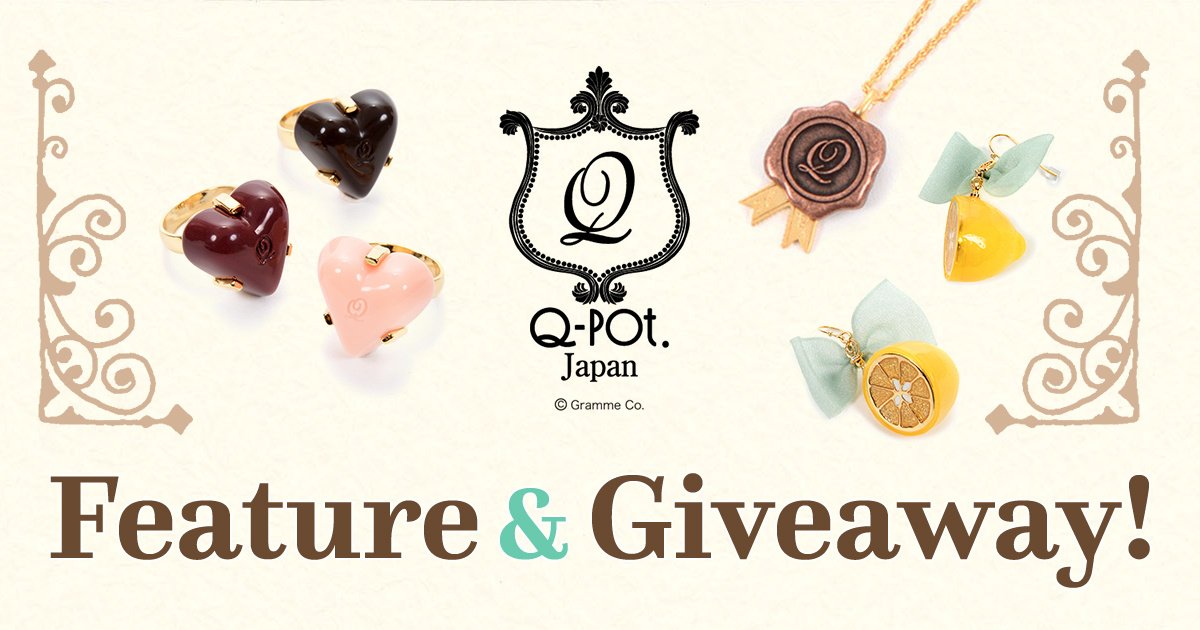Q-pot CAFE. special feature!