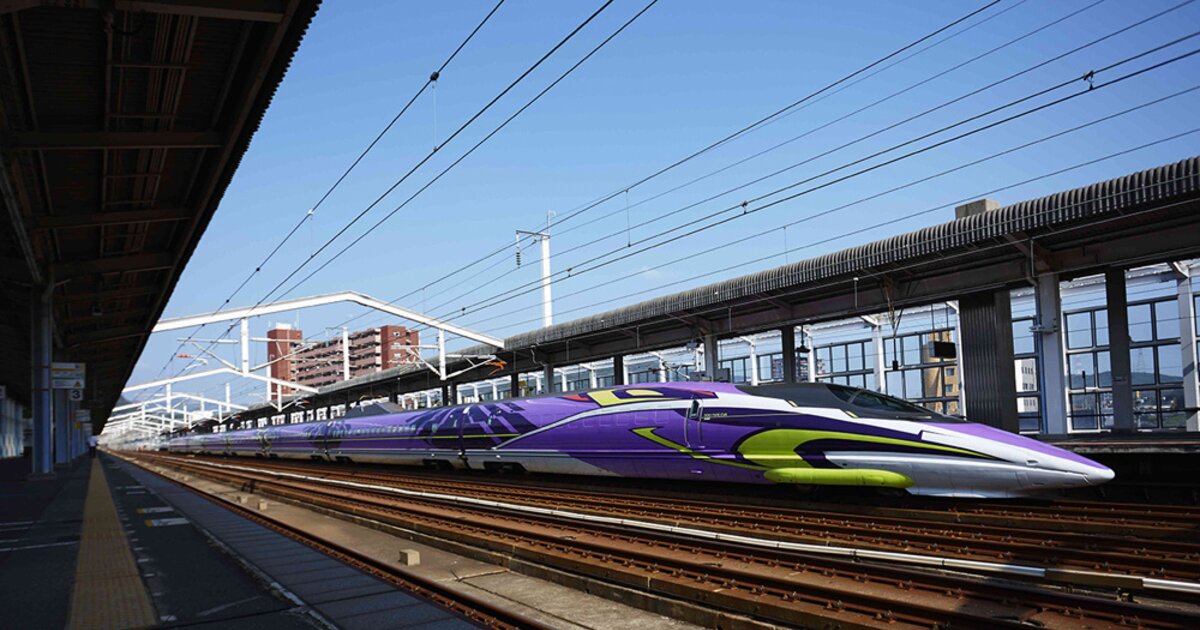 Experience Life-Size Entry Plug Cockpit in Eva Shinkansen! | Japan News ...