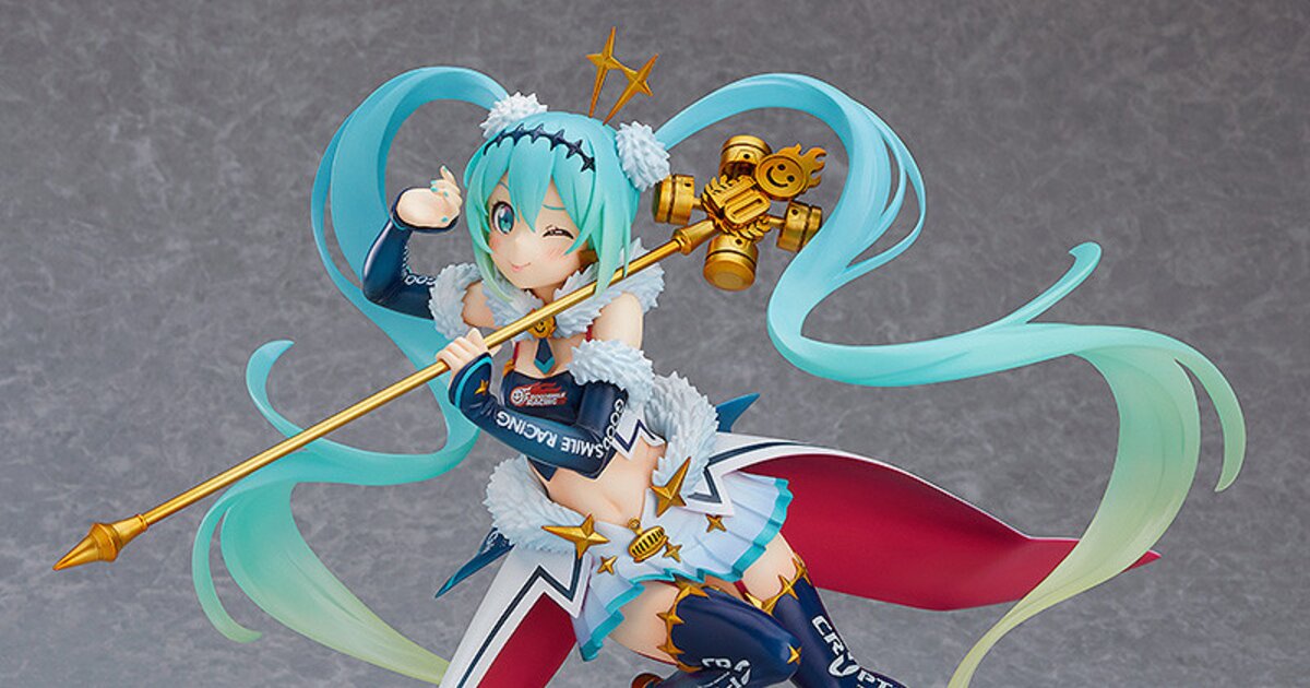 Racing Miku Heads Towards the Finish With 2018 Ver. Figure! | Figure ...