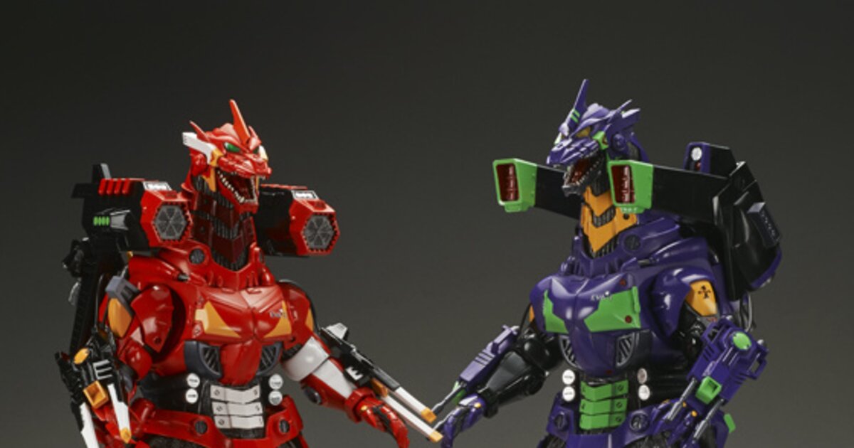 Godzilla vs Eva Project Takes Off! Mechagodzilla Given Eva Recoloring ...