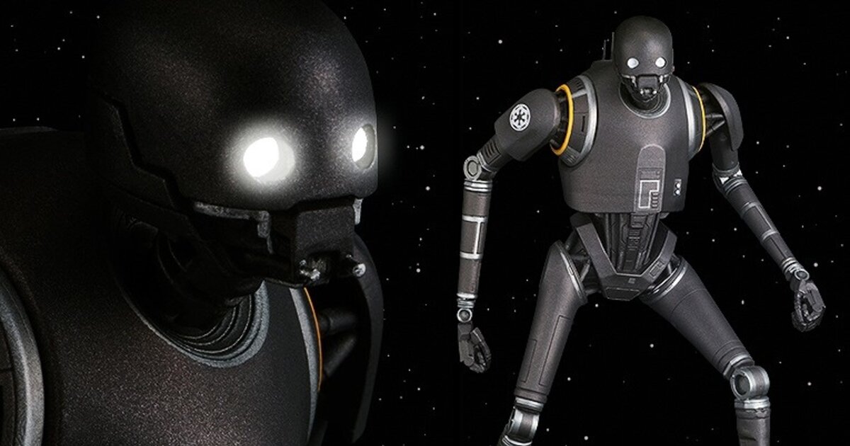 ArtFX+ Figure of K-2SO, the New Droid from Rogue One: A Star Wars Story ...