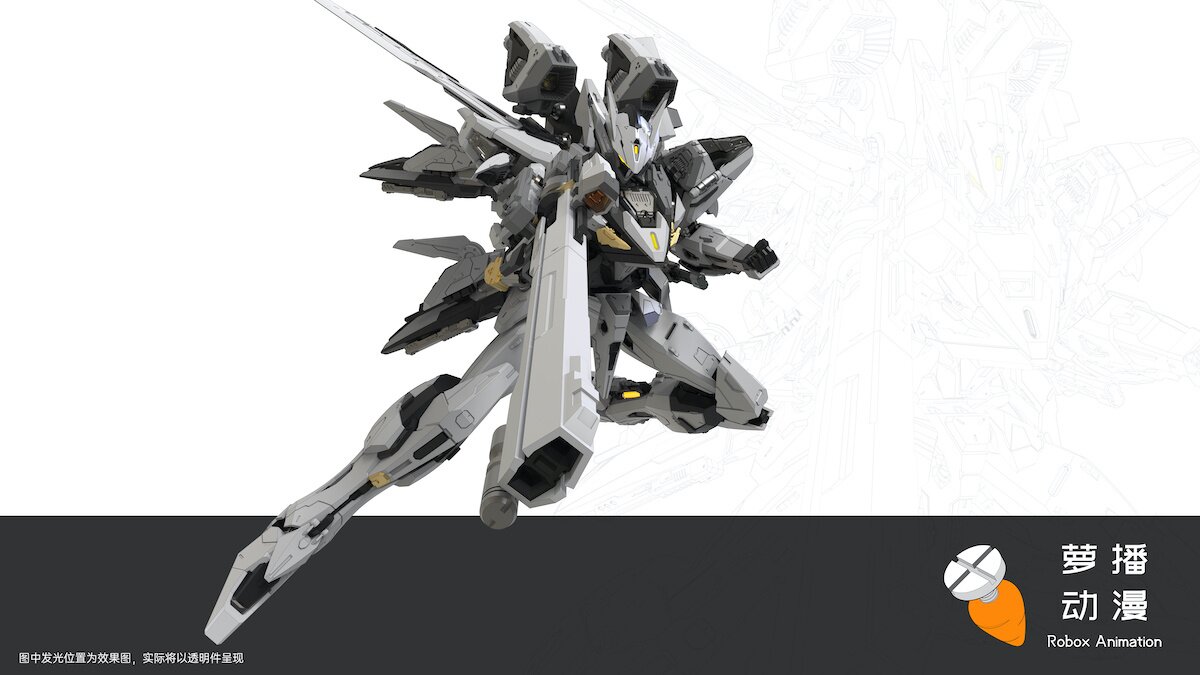 RB-P-01 Type 70 Bailu Air Combat Custom 1/100 Scale Plastic Model Kit ...