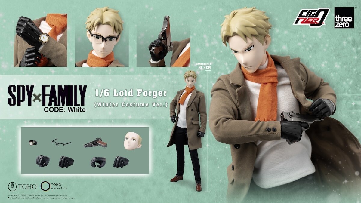 FigZero Spy x Family Code: White Loid Forger: Winter Costume Ver. 1/6 ...