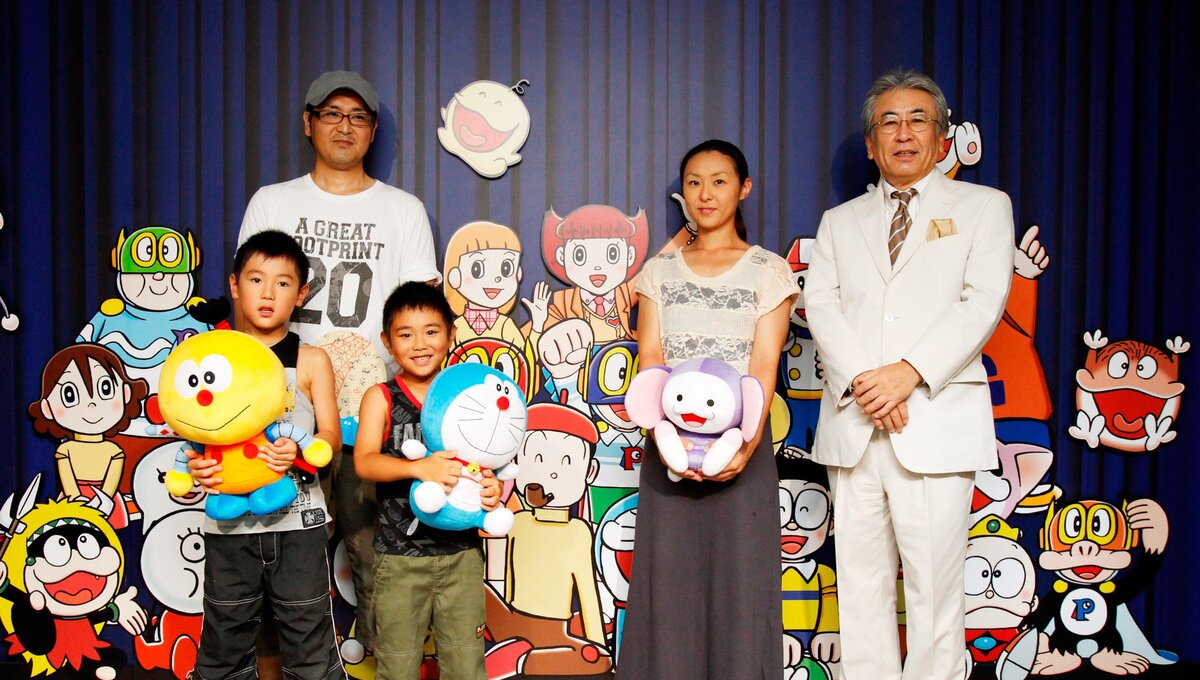 Meet Doraemon & Perman at Tokyo Tower! 80th Anniversary Fujiko F Fujio ...