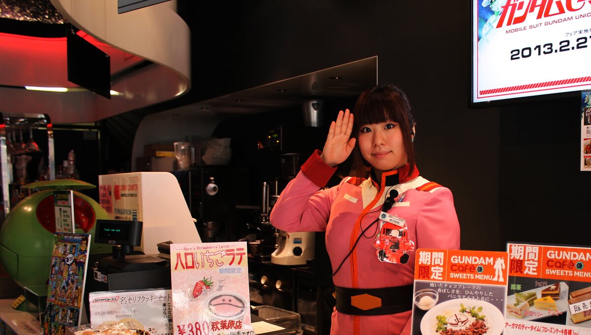 GUNDAM Cafe: A Cafe in Akihabara Where Gundam Fans can Relax and Unwind ...