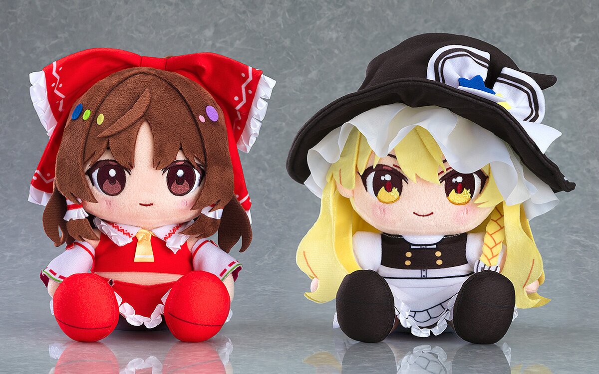 Touhou Lost Word Chocopuni Plushie Reimu/Marisa (Re-run) - Tokyo Otaku ...