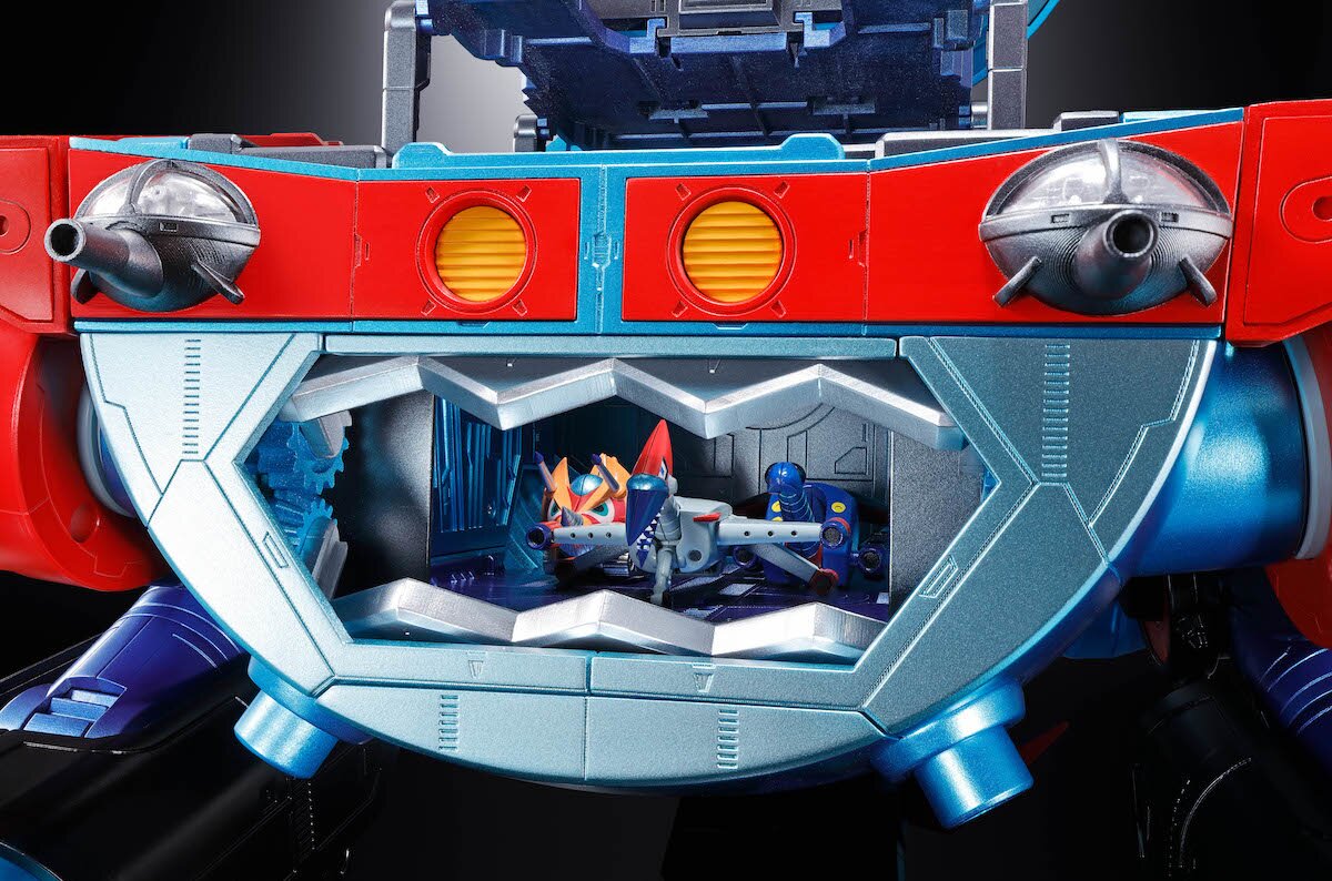 Soul of Chogokin Legend of Daiku-Maryu GX-100 Gaiking & Daiku-Maryu ...