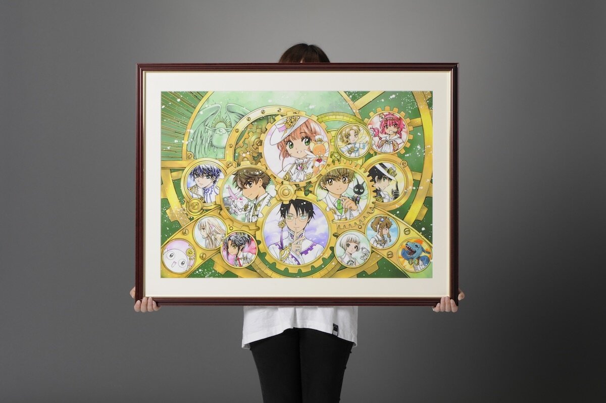 CLAMP 30th Anniversary Main Visual Reproduction Art Print (B4-Size ...