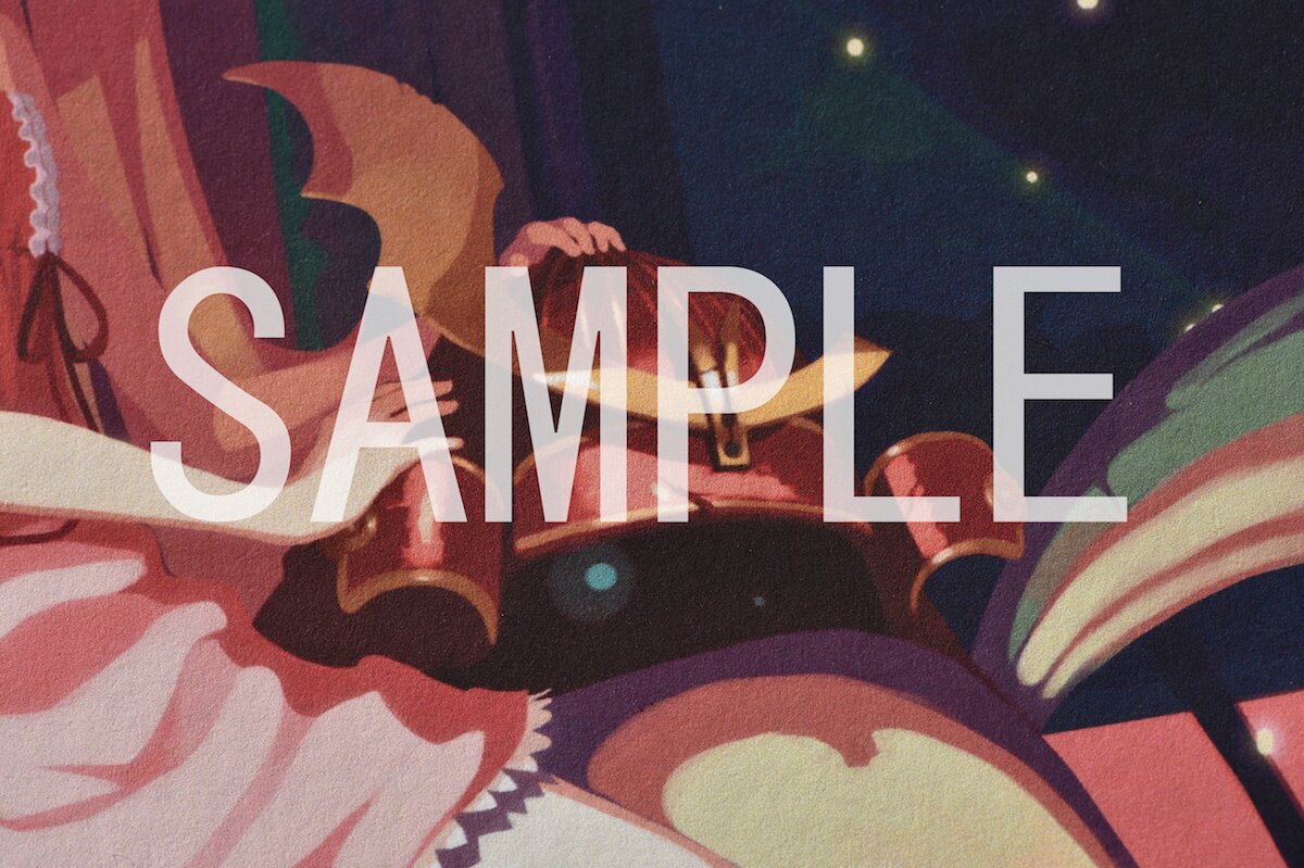 Monogatari Series Reproduction Art Print (Onimonogatari Ver.) - Tokyo ...