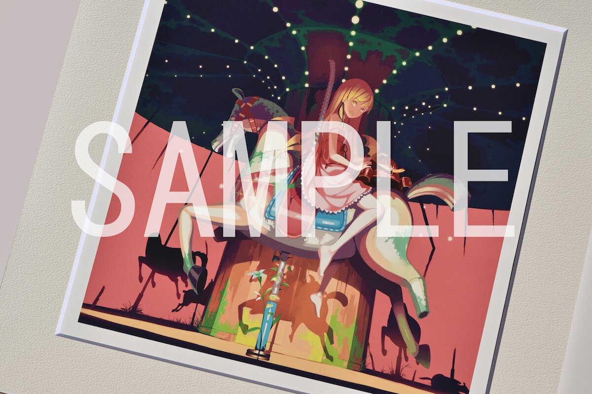 Monogatari Series Reproduction Art Print (Onimonogatari Ver.) - Tokyo ...