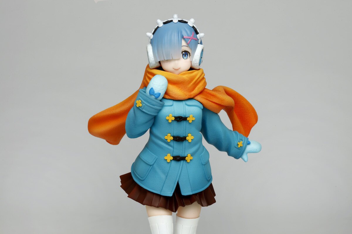 Re:Zero Rem: Winter Cloth Ver. Non-Scale Figure: Taito - Tokyo Otaku ...