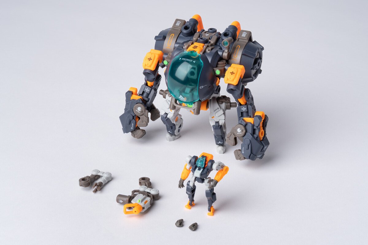 Robot Build RB-17 Abyssal: Universal Color Ver.: Earnestcore Craft ...