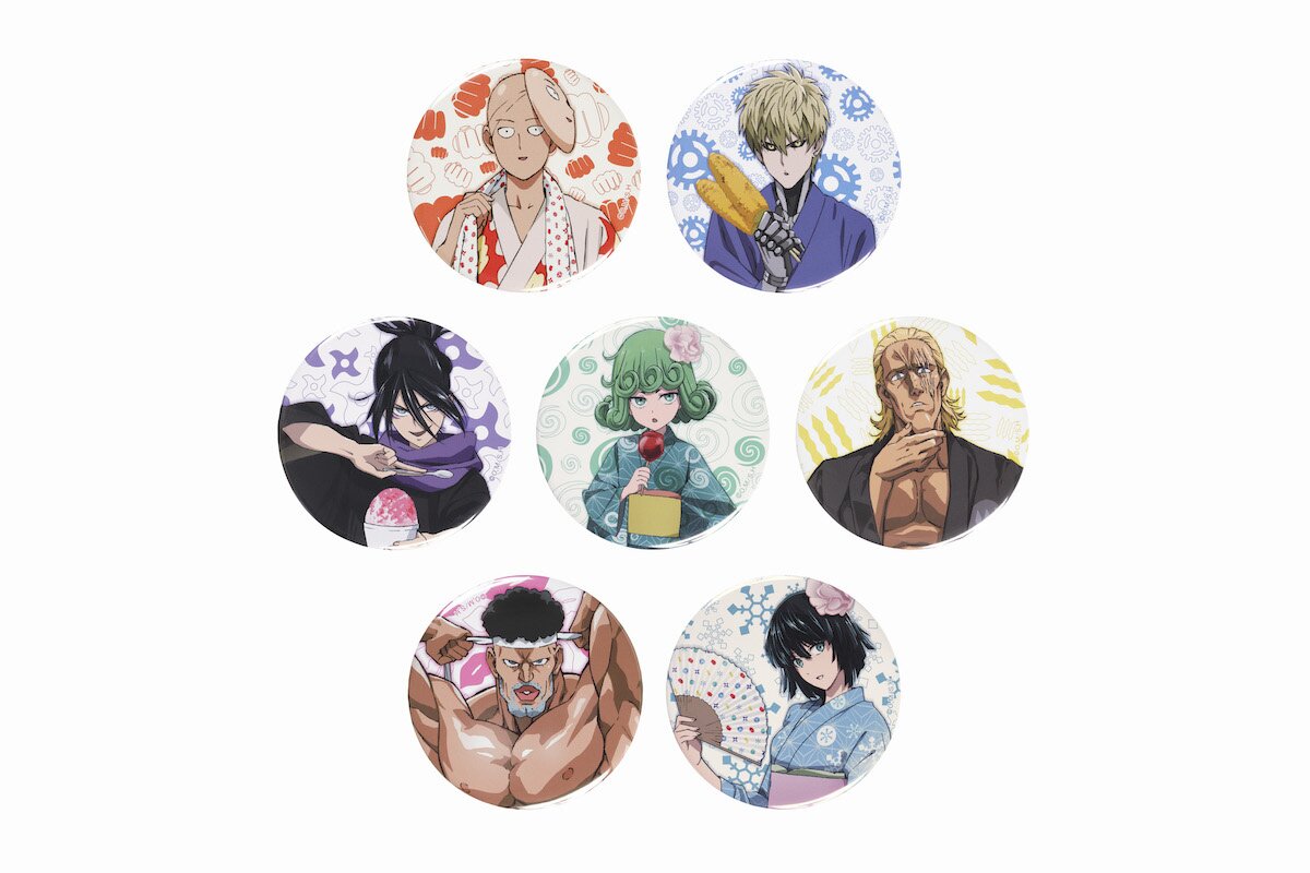One-Punch Man Autumn Festival 2016 Pin Badge Collection: Bandai Namco ...
