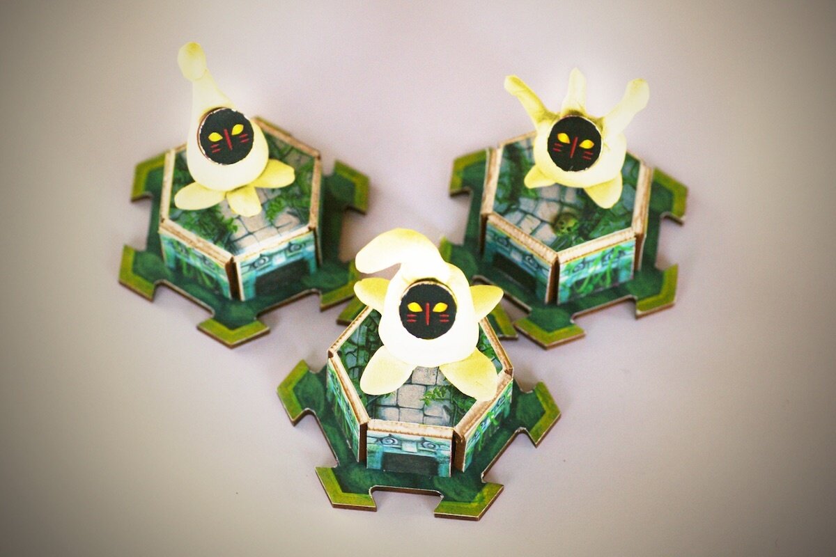 Mask of Moai: Old Seabed Monument & Sacred Beast Raparapa VR Board Game ...