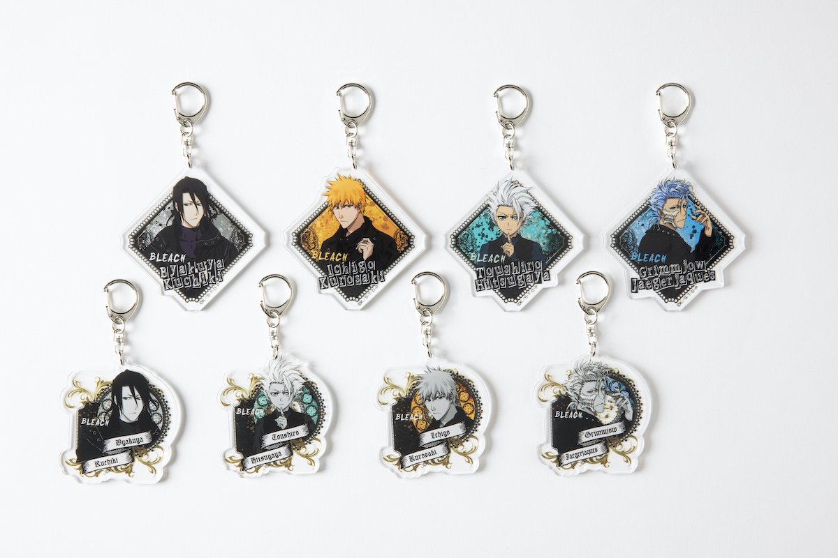 Bleach Black & Rock Acrylic Keychain Collection: KADOKAWA - Tokyo Otaku ...