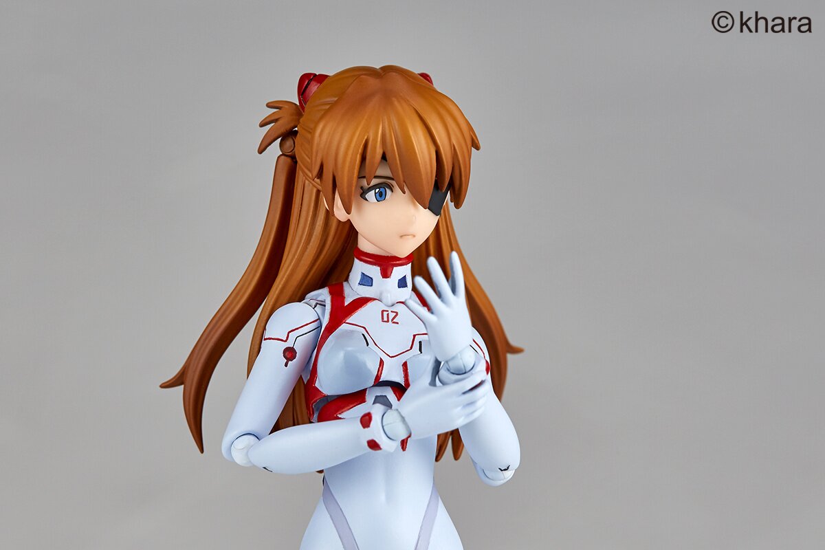 Revoltech Asuka Shikinami Langley Pressure-Resistant Prototype Plug Suit for Deep Dive Ver ...