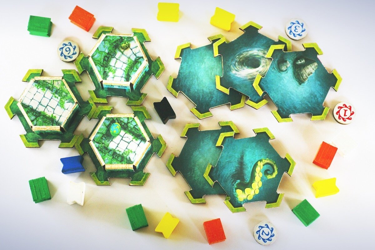 Mask of Moai: Old Seabed Monument & Sacred Beast Raparapa VR Board Game ...