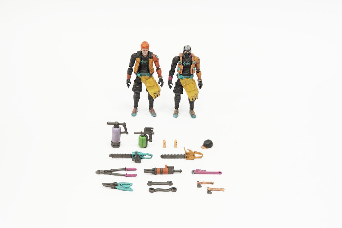 FAV-H20 Acid Rain Trash Knight Set 1/18 Scale Action Figure - Tokyo ...