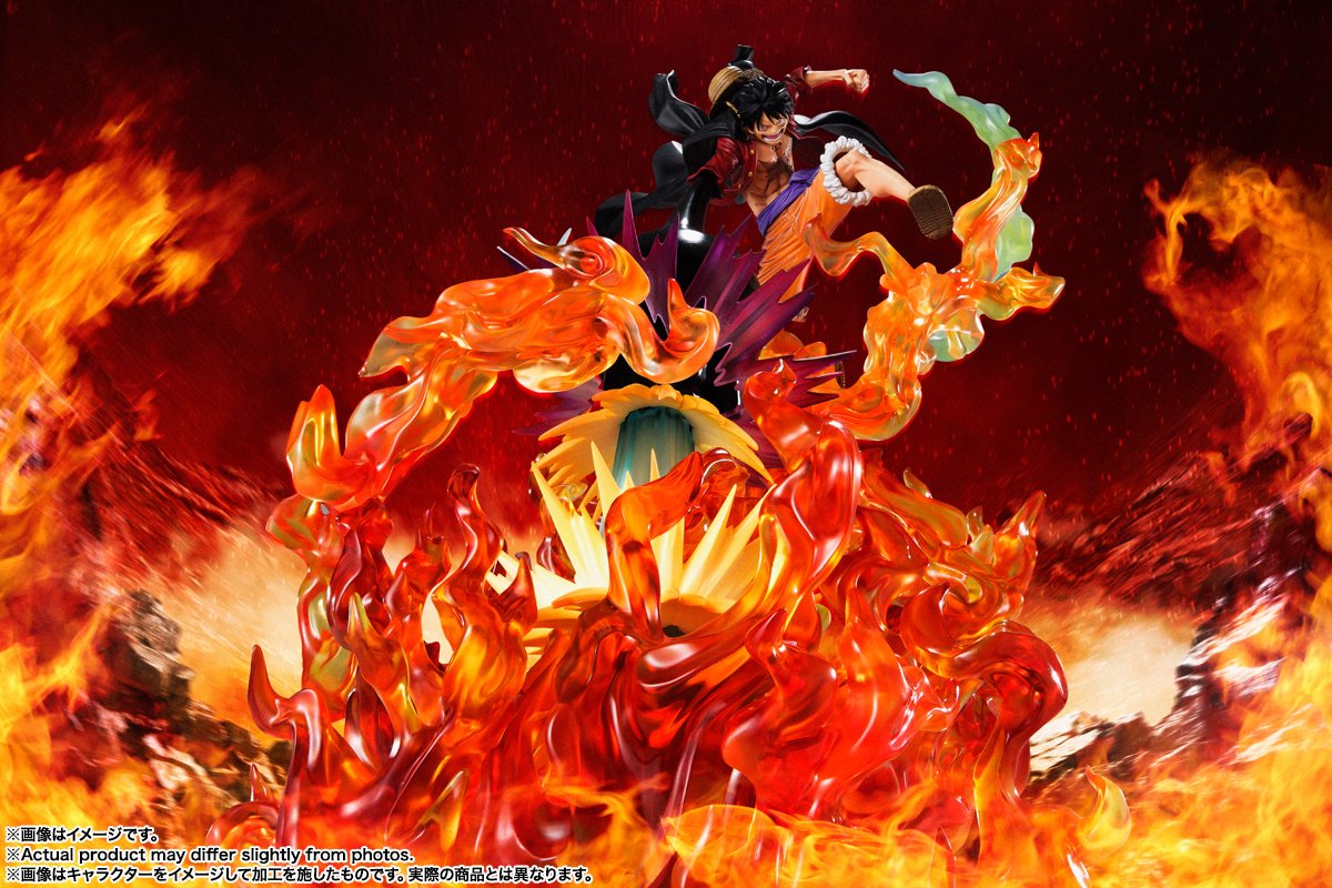 Figuarts Zero One Piece Extra Battle Spectacle Monkey D. Luffy -Red Roc ...