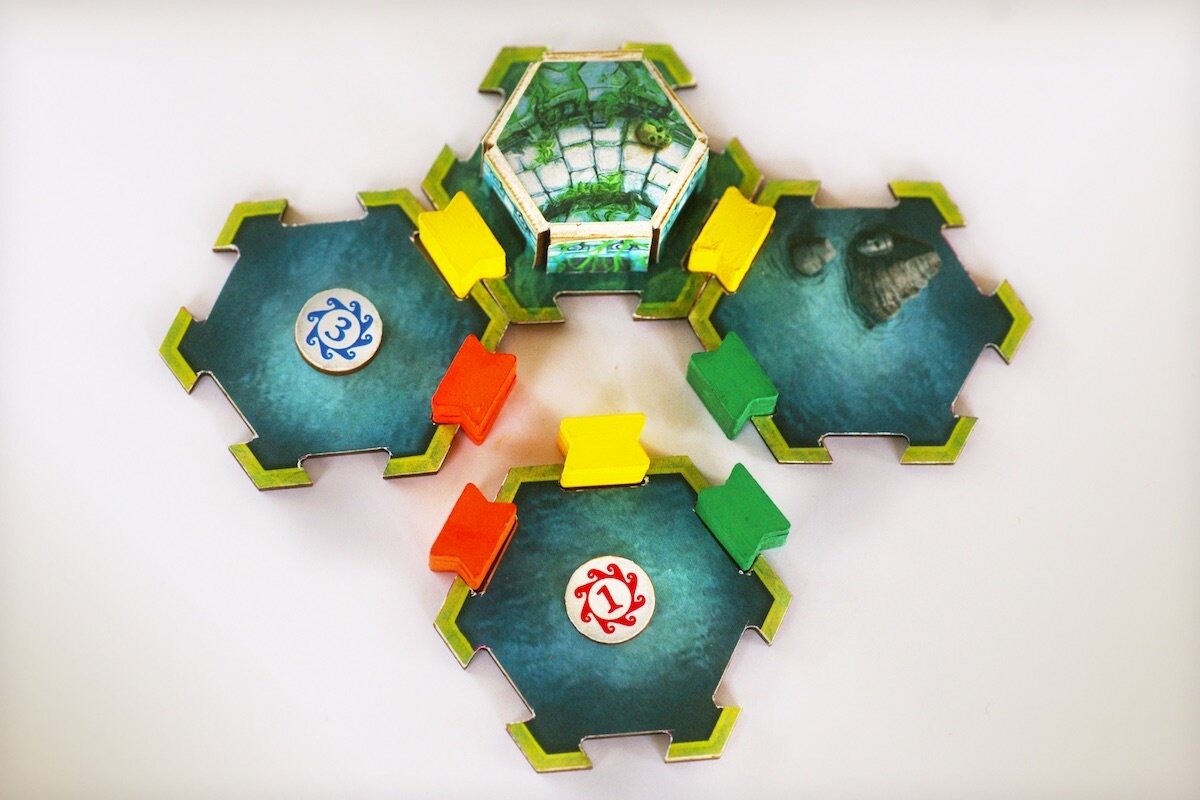 Mask of Moai: Old Seabed Monument & Sacred Beast Raparapa VR Board Game ...