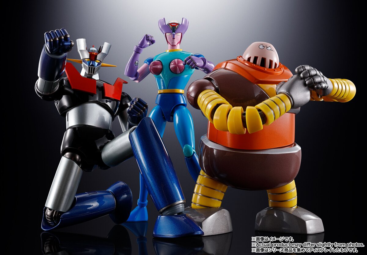 Soul of Chogokin Mazinger Z GX-108 Rhein X1 & GX-11R Dianan A - Tokyo ...
