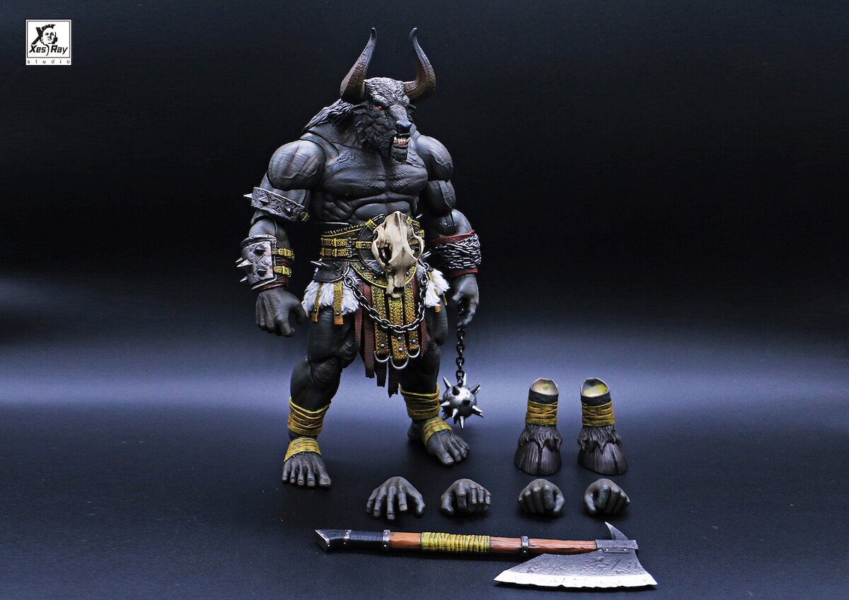Fight for Glory 015 Minotaur Thales 1/12 Scale Action Figure - Tokyo ...