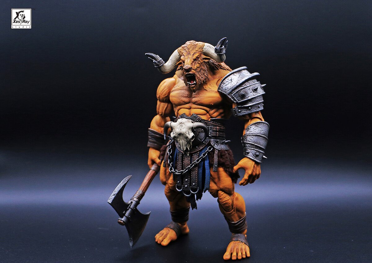 Fight for Glory 014 Minotaur Kasos 1/12 Scale Action Figure - Tokyo ...