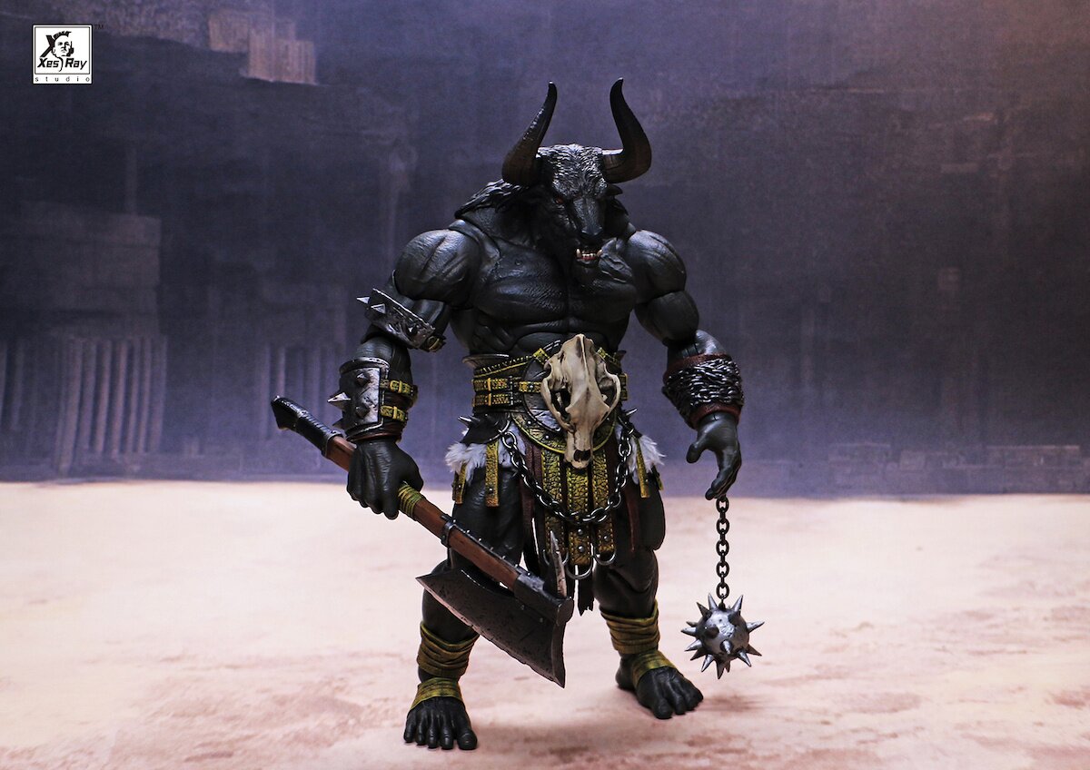 Fight for Glory 015 Minotaur Thales 1/12 Scale Action Figure - Tokyo ...