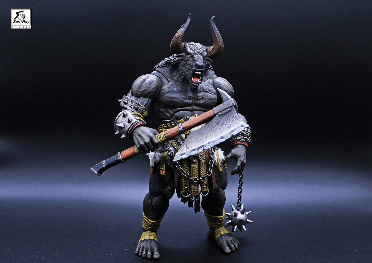 Fight for Glory 015 Minotaur Thales 1/12 Scale Action Figure - Tokyo ...