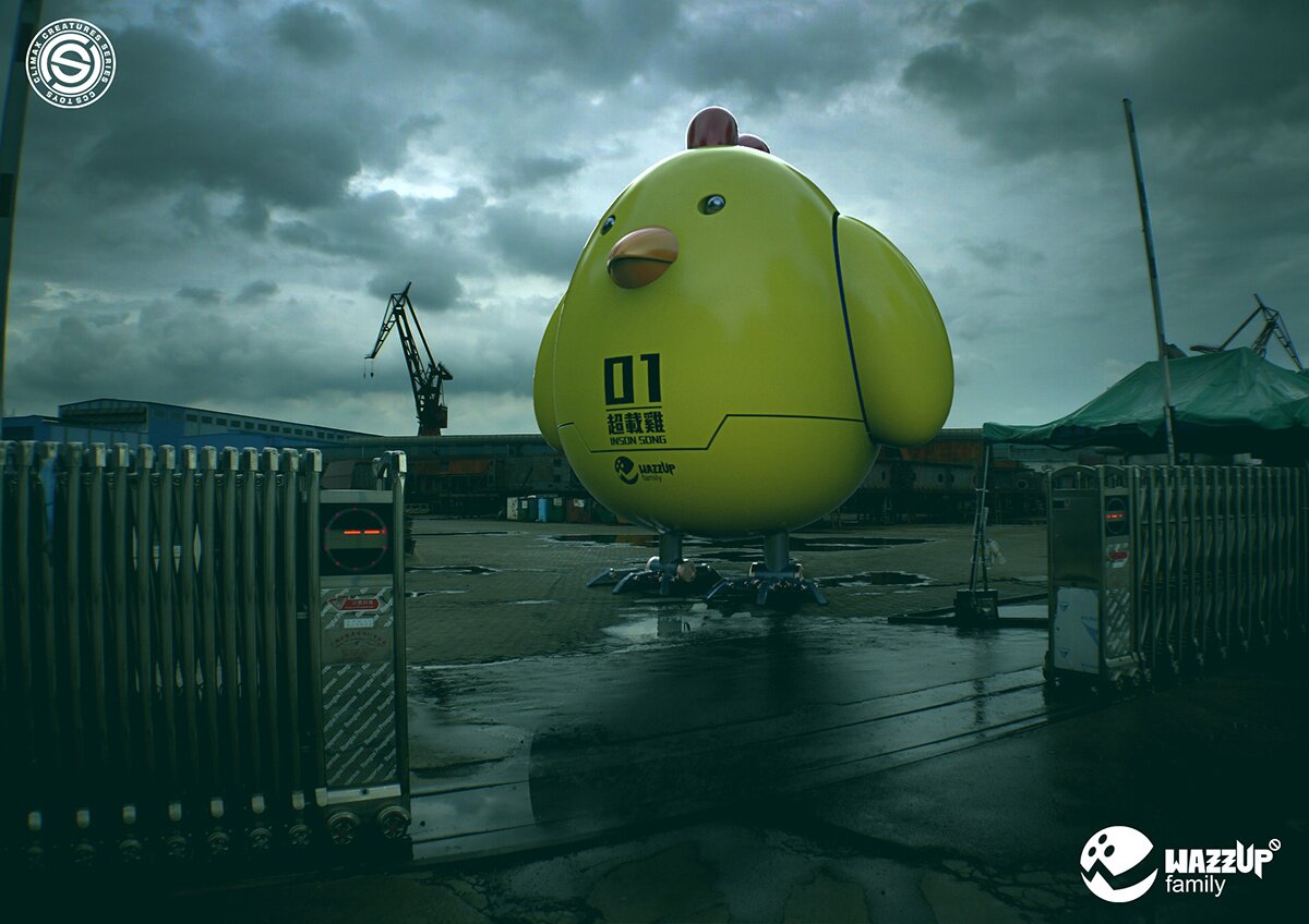 Q-mech Battle Chicken Orignal - Tokyo Otaku Mode (TOM)